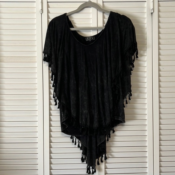 POL | Tops | Poncho With Under Tank | Poshmark
